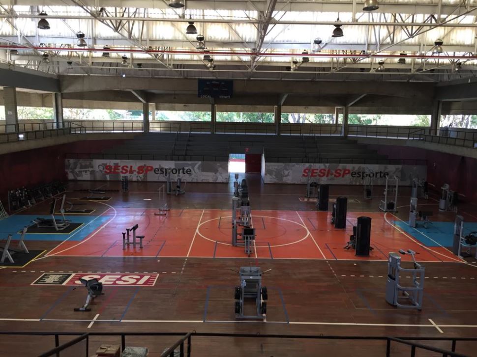 SESI - Osasco - Academia aberta seguindo todos os protocolos de saúde